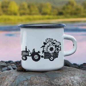 Fall Truck Svg, Autumn Vector, Tractor With Pumpkins, Sunflower Clipart ...