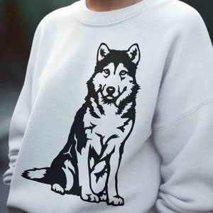 Husky SVG, Siberian Husky Dxf Files for Plasma CNC Laser Cutting, Dog ...