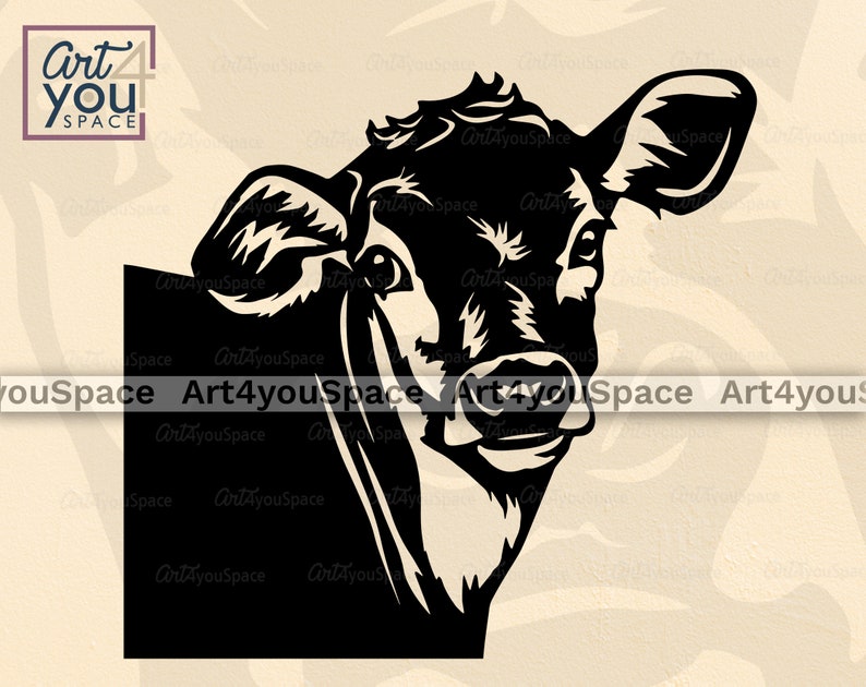 Calf Svg File for Cricut Livestock Vector Printable Art Cow - Etsy