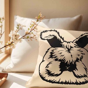 Rabbit SVG, Bunny Svg, Angora Rabbit Breed, Hare, Cute Animal, Face ...