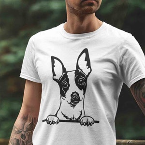 Rat Terrier, Dog Svg Files Cricut, Cute Pet Face Clipart, Animal ...