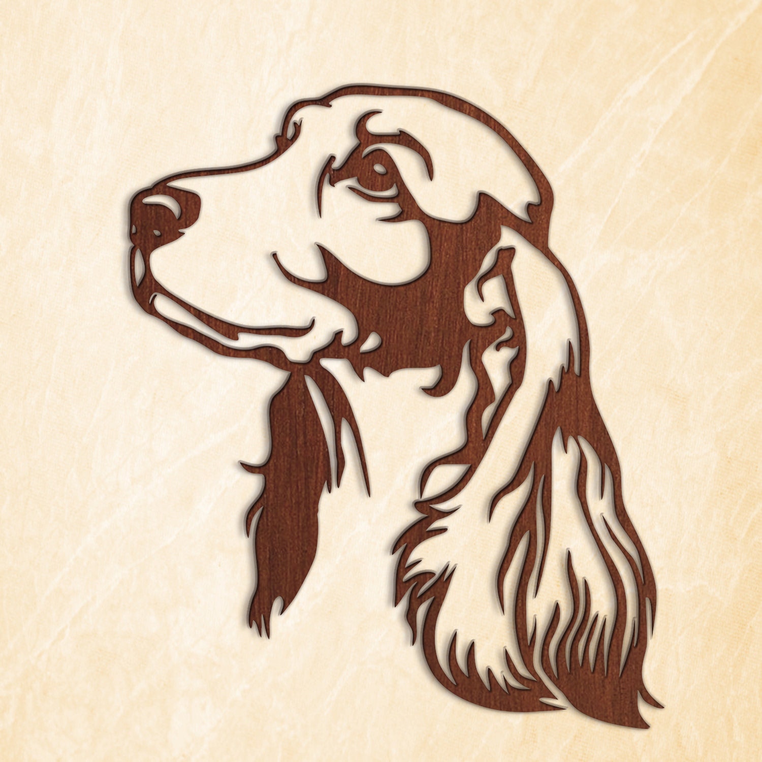 English Cocker Spaniel Svg Dog Svg File for Cricut Face - Etsy UK