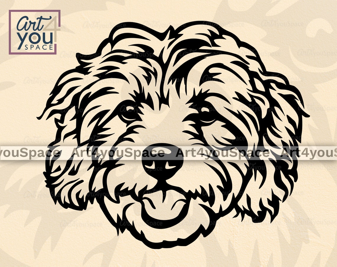 Cavapoo Svg Dog SVG File Cricut Cute Puppy Clipart Download | Etsy