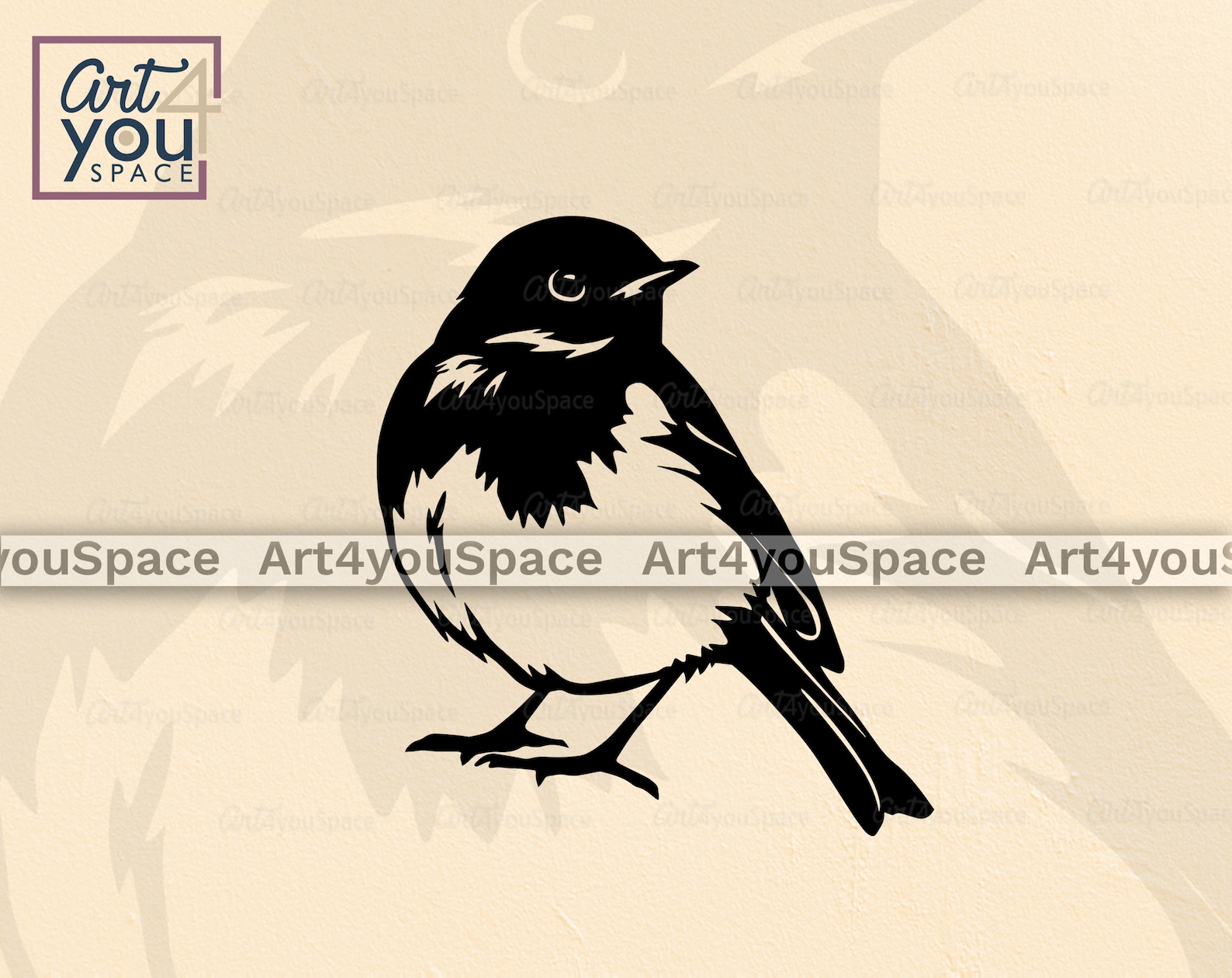 Robin Svg Files for Cricut Bird Vector Files for Laser Cnc - Etsy