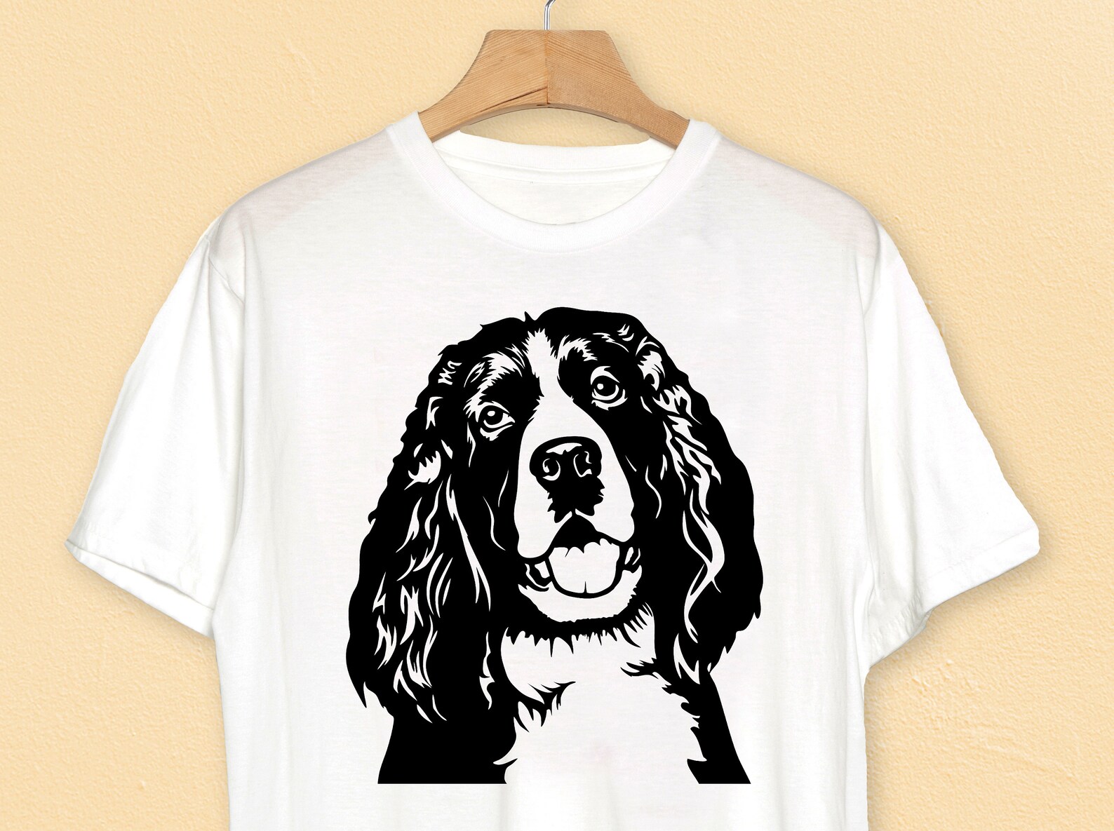 English Springer Spaniel Svg Dog Svg Cricut Cute Pet Face | Etsy UK