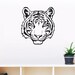 Tiger Head SVG Cricut, Wild Animal Face, Zoo Clipart, Mascot Logo ...