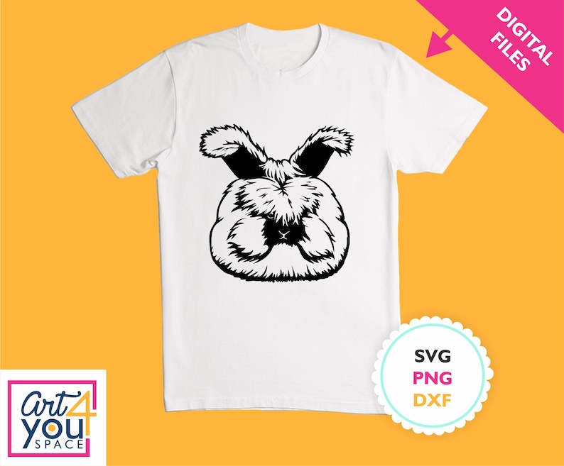 Rabbit SVG, Bunny Svg, Angora Rabbit Breed, Hare, Cute Animal, Face ...