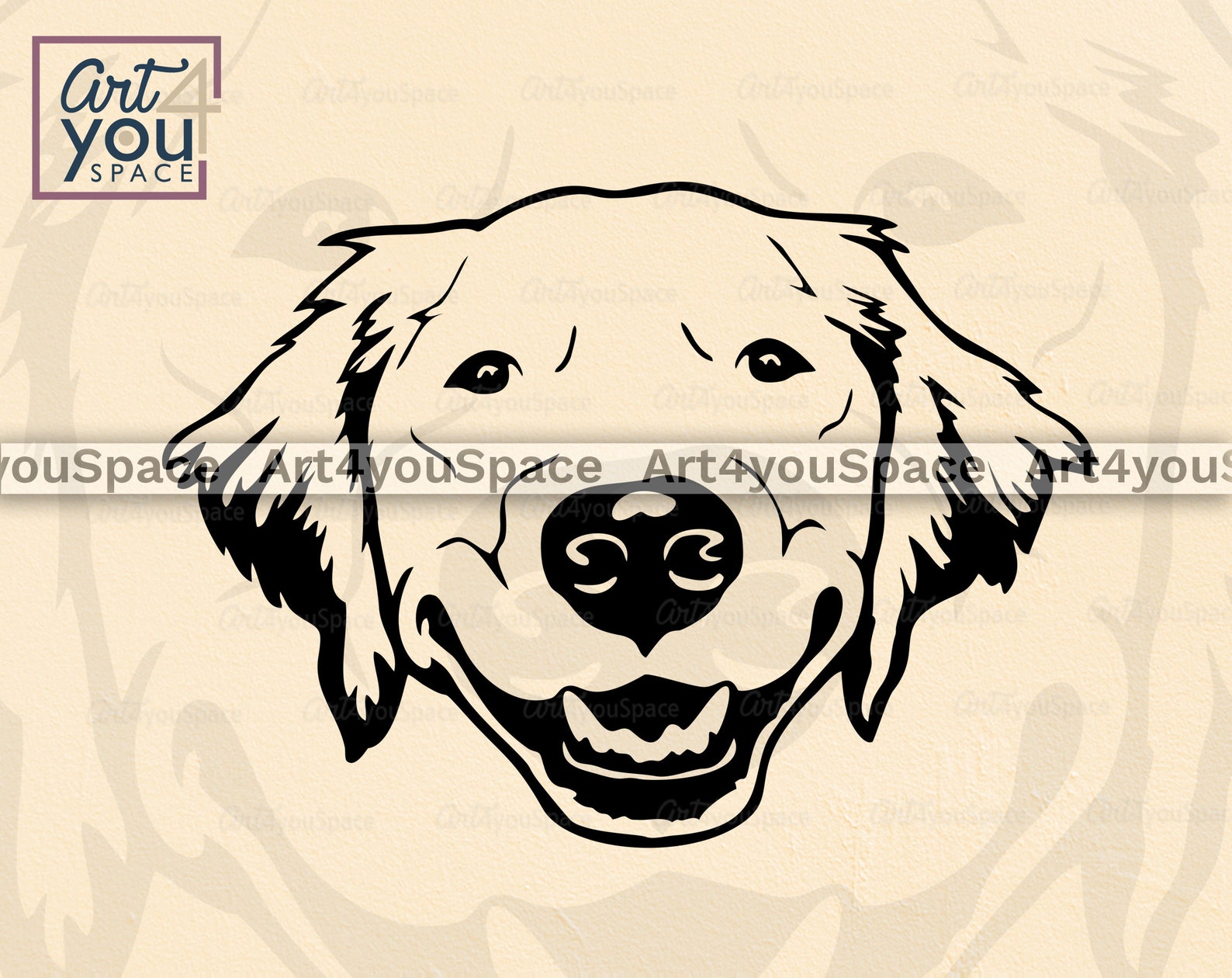 Golden Retriever SVG Labrador Svg Goldie Lab Download - Etsy