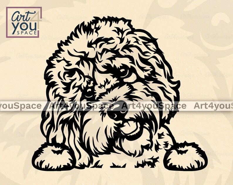 Cavapoo Svg Dog SVG File Cricut Cute Puppy Clipart Download | Etsy
