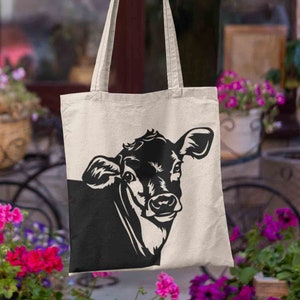 Calf Svg File for Cricut, Livestock Vector Printable Art, Cow Kid ...