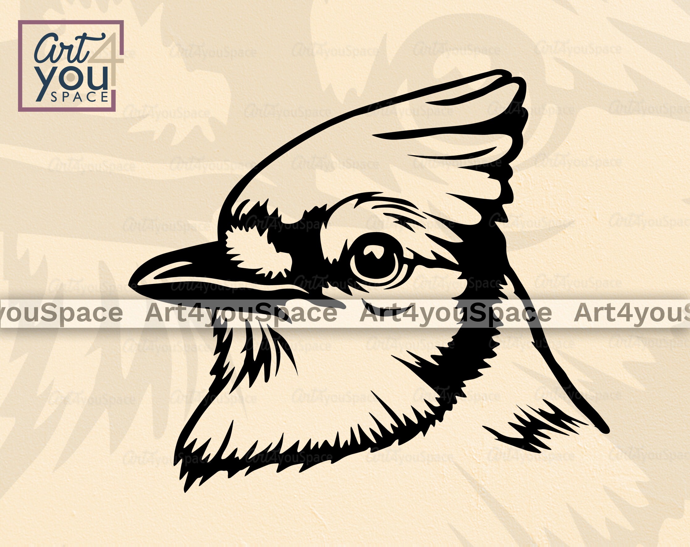 Blue Jay Bird Svg Files for Cricut Bird Head Glasses Bandana - Etsy Canada