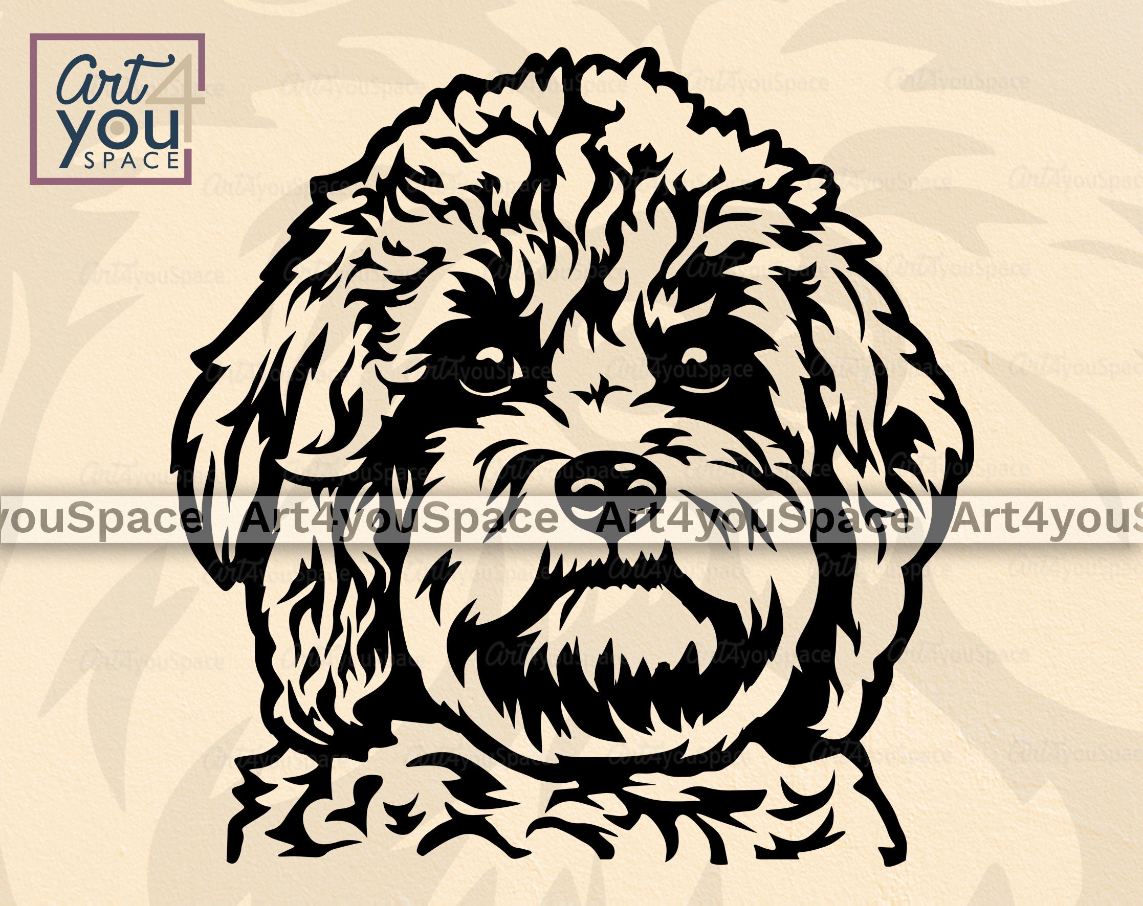 Cavapoo Svg Dog SVG File Cricut Cute Puppy Clipart Download | Etsy