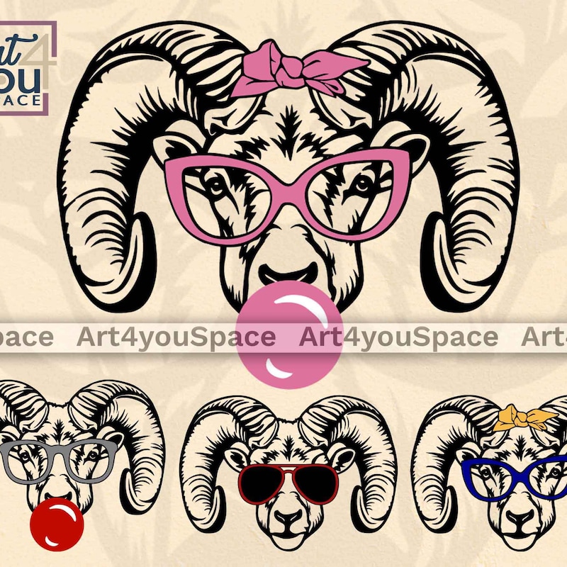 Rams Svg - Etsy
