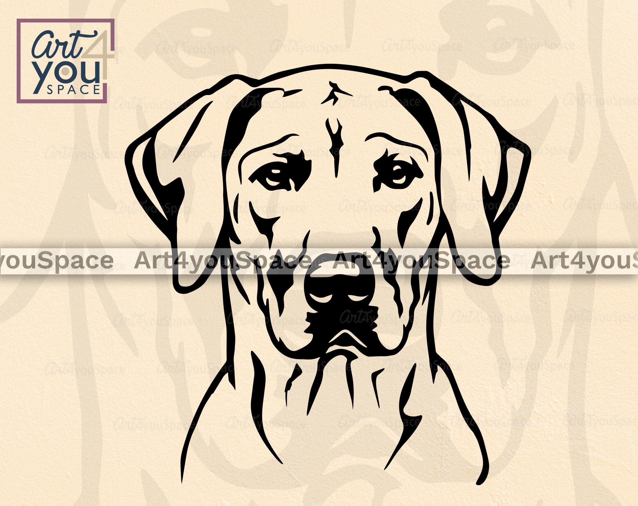 Rhodesian Ridgeback Svg Dog Svg Files for Cricut Funny Pet - Etsy Sweden