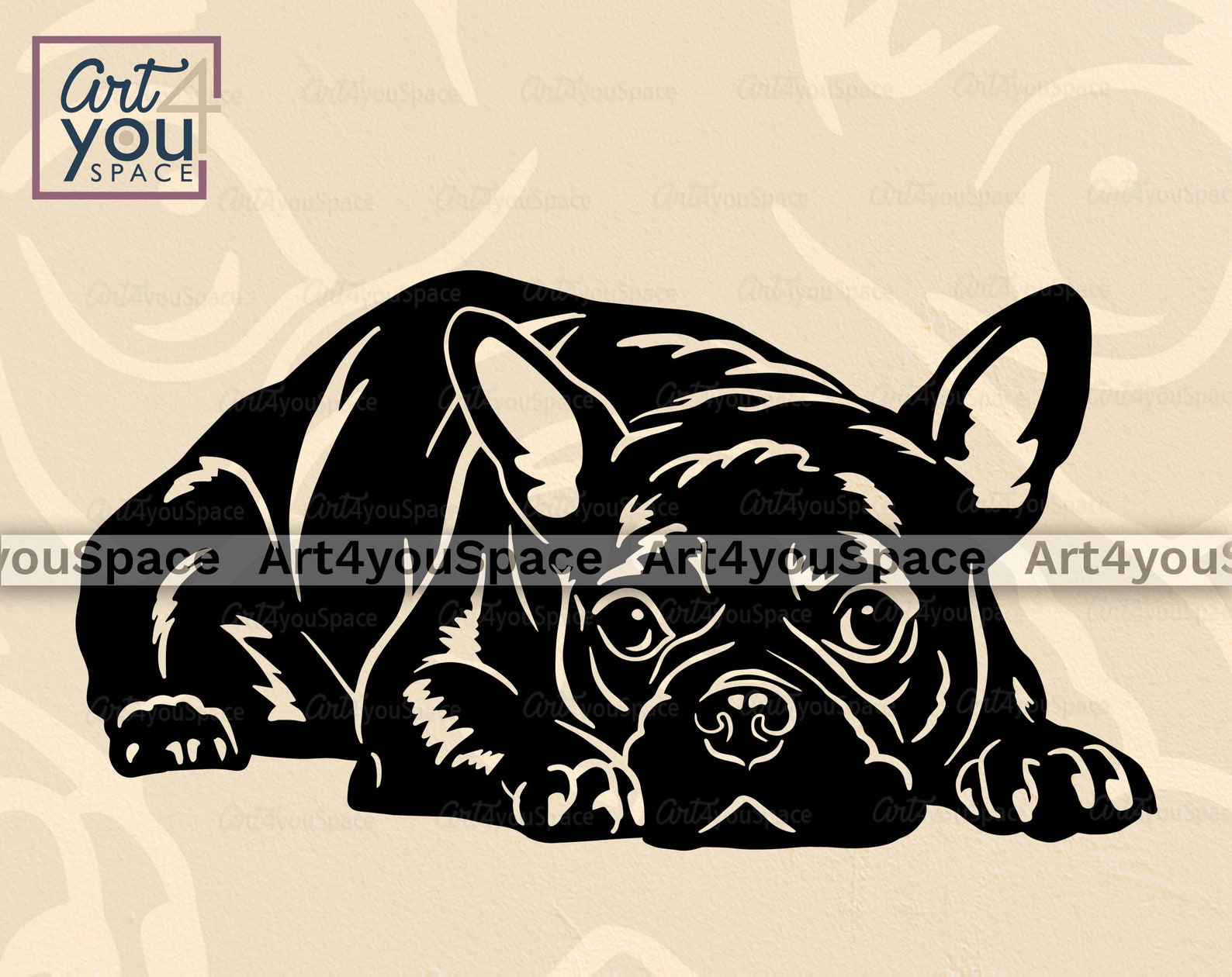 French Bulldog SVG, Frenchie Clipart, Dog Svg Cricut Download, PNG ...