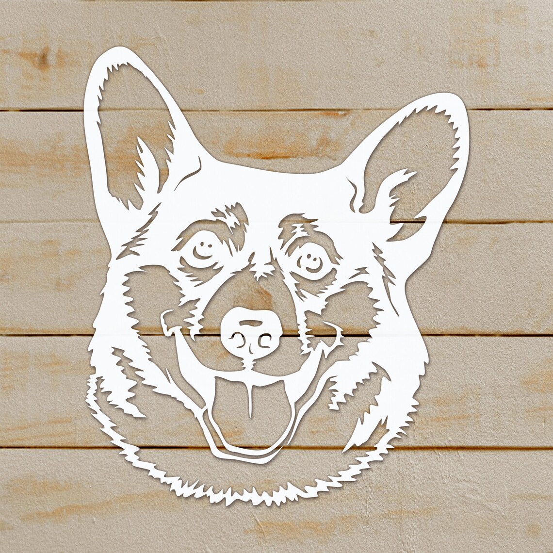 Corgi svg peeking dog svg cricut Corgi face dxf head | Etsy