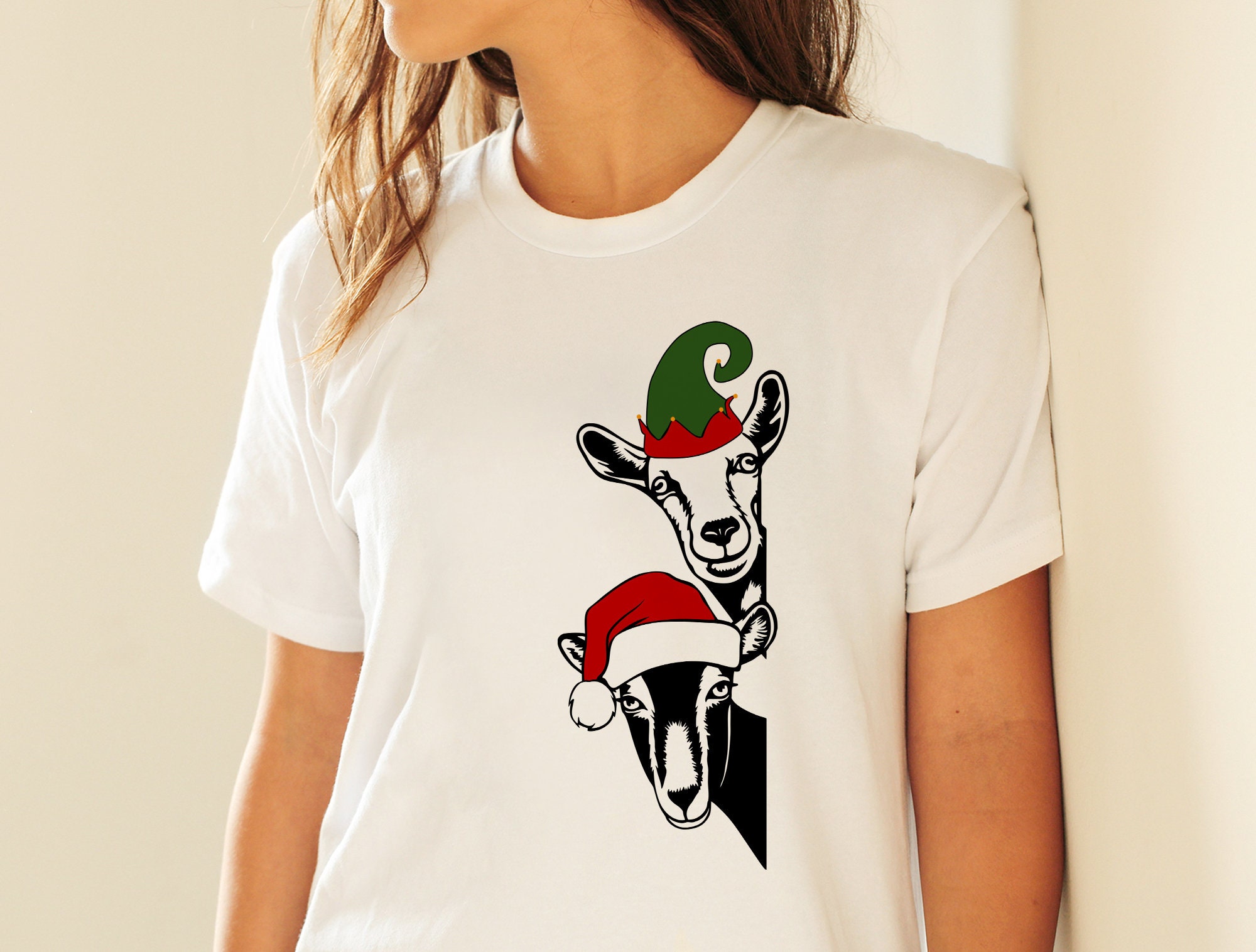 Christmas Goat Svg Bundle Svg Files for Cricut Xmas Clipart - Etsy