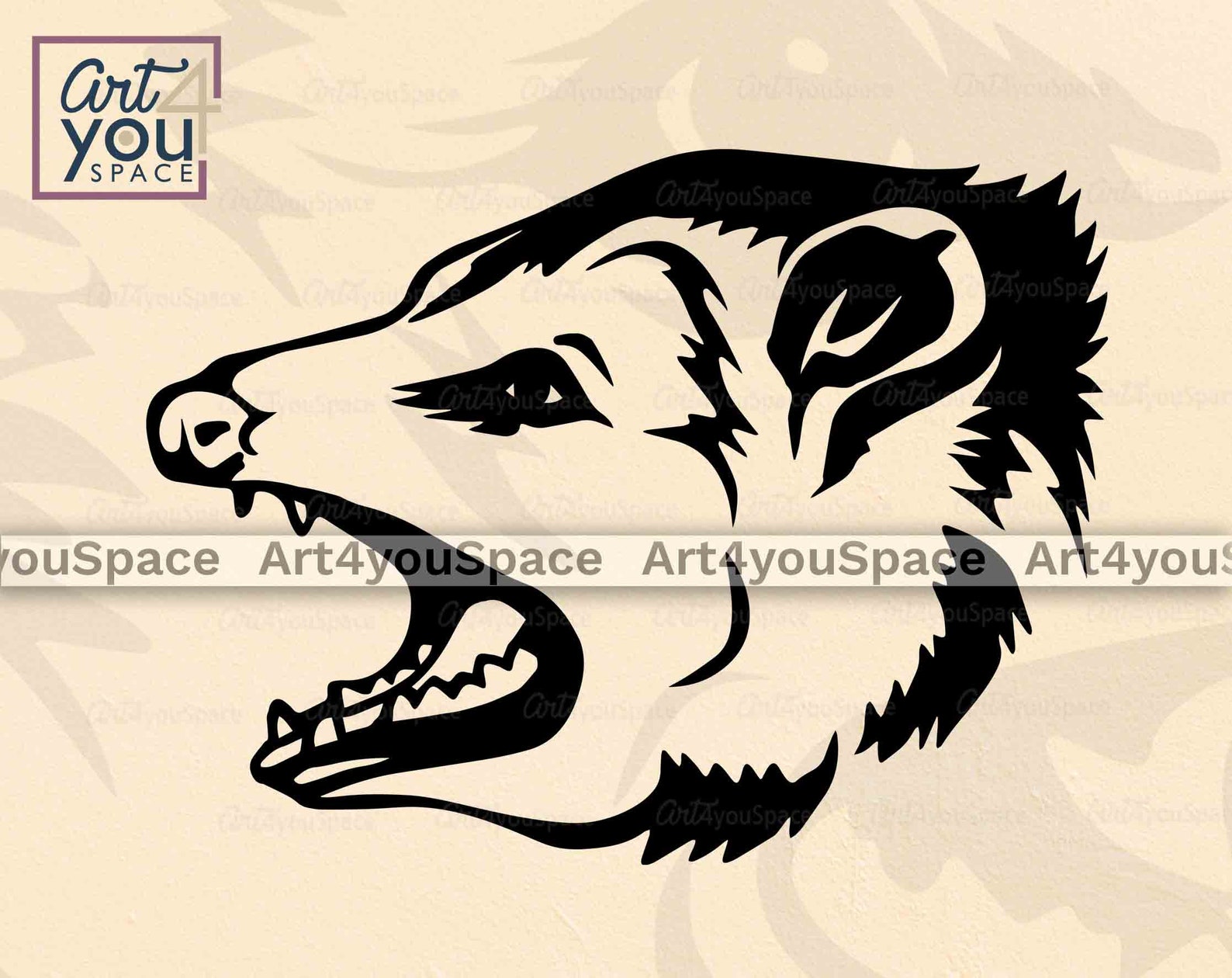 Opossum Svg Possum Screaming Clipart Woodland Animal Wild - Etsy