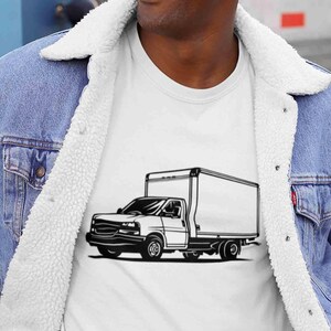 Box Truck Svg, Chevrolet Vector Graphics, Trasport Clipart, Vehicle Car ...