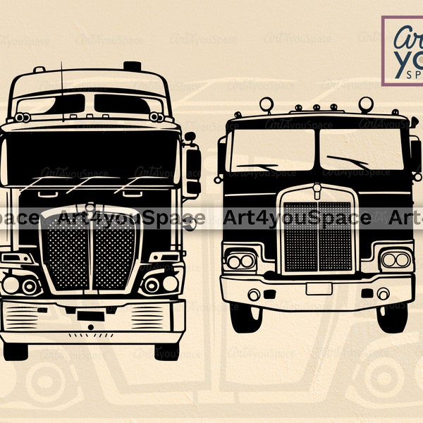 Kenworth Truck Svg - Etsy Australia