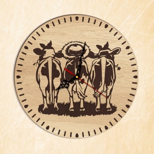 Three Cows SVG Files for Cricut, Heifer Png, Farm Animal Clipart ...