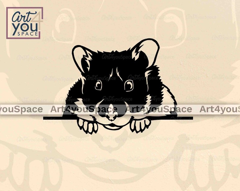 Hamster Svg Files for Cricut Cute Pet Clipart Domestic - Etsy