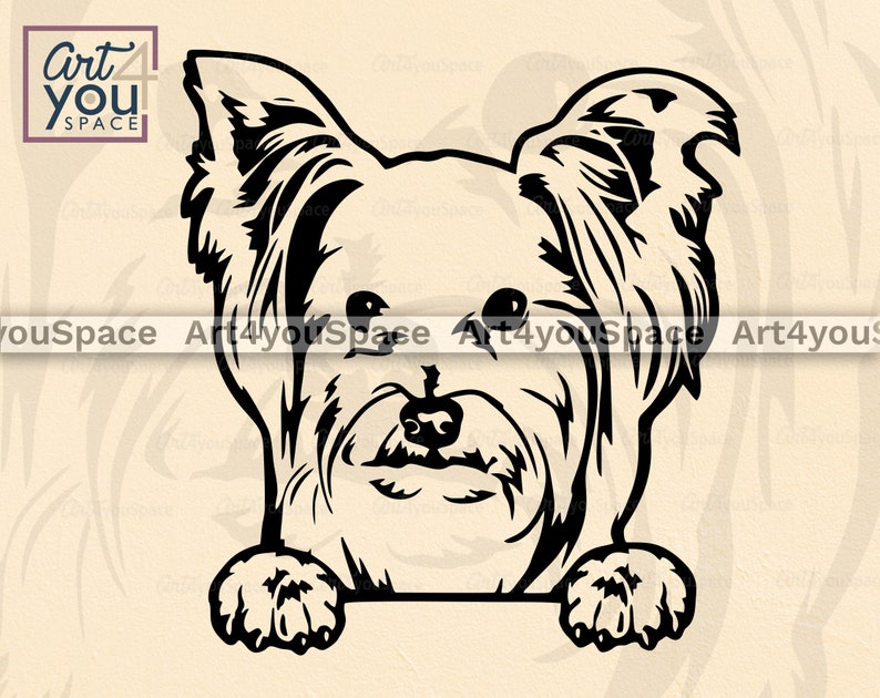Morkie SVG Cricut, Morkie Mom Clipart Dog Vector, Download Printable ...
