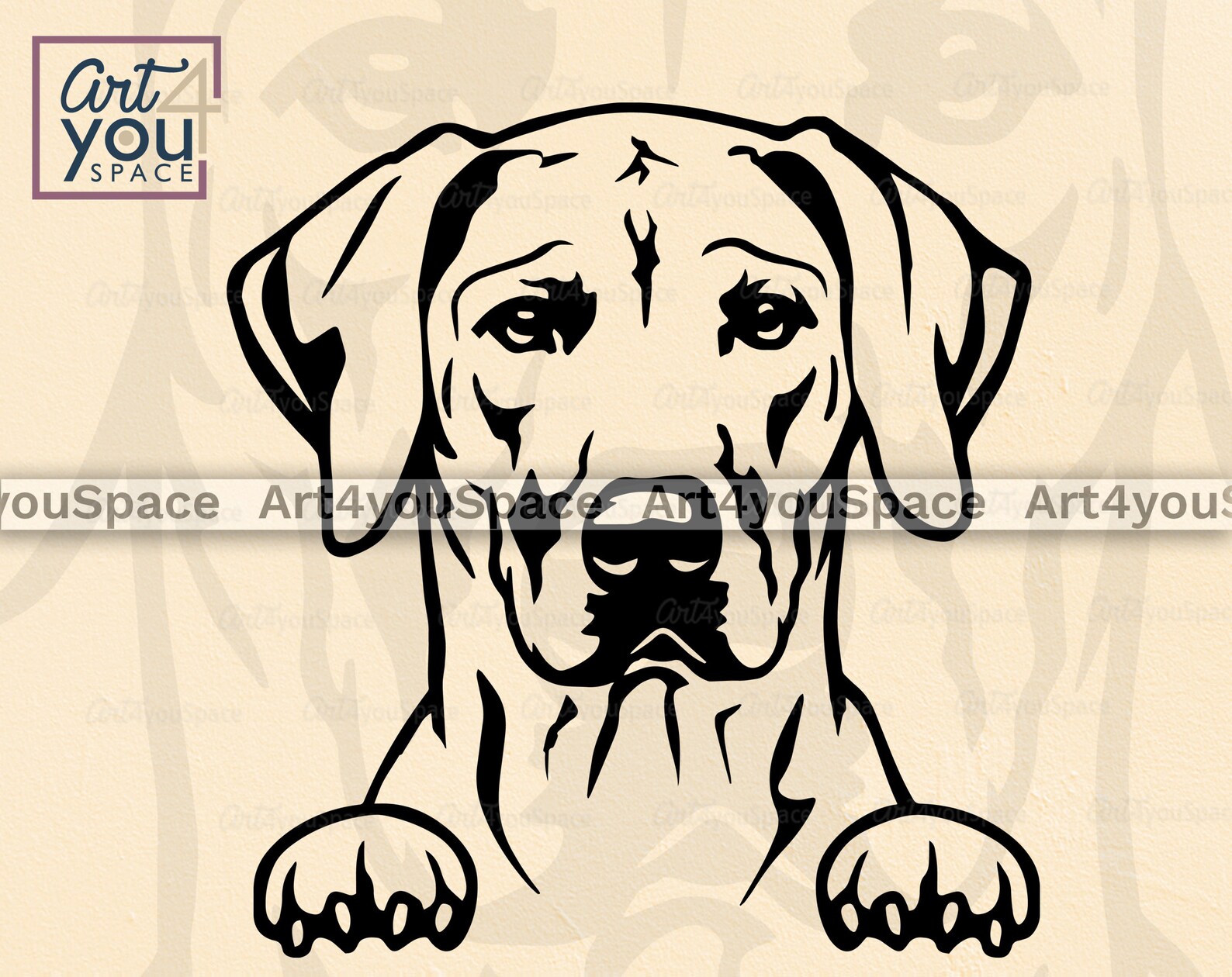 Rhodesian Ridgeback Svg Dog Svg Files for Cricut Funny Pet - Etsy Finland