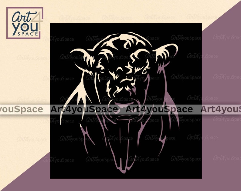 Angus Bull SVG File Cricut, Cattle Clipart, Buffalo Head Vector Stencil ...