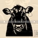 Cow Head Svg Cricut, Heifer Clipart, Farm Animal Png, Angus Cow Face ...
