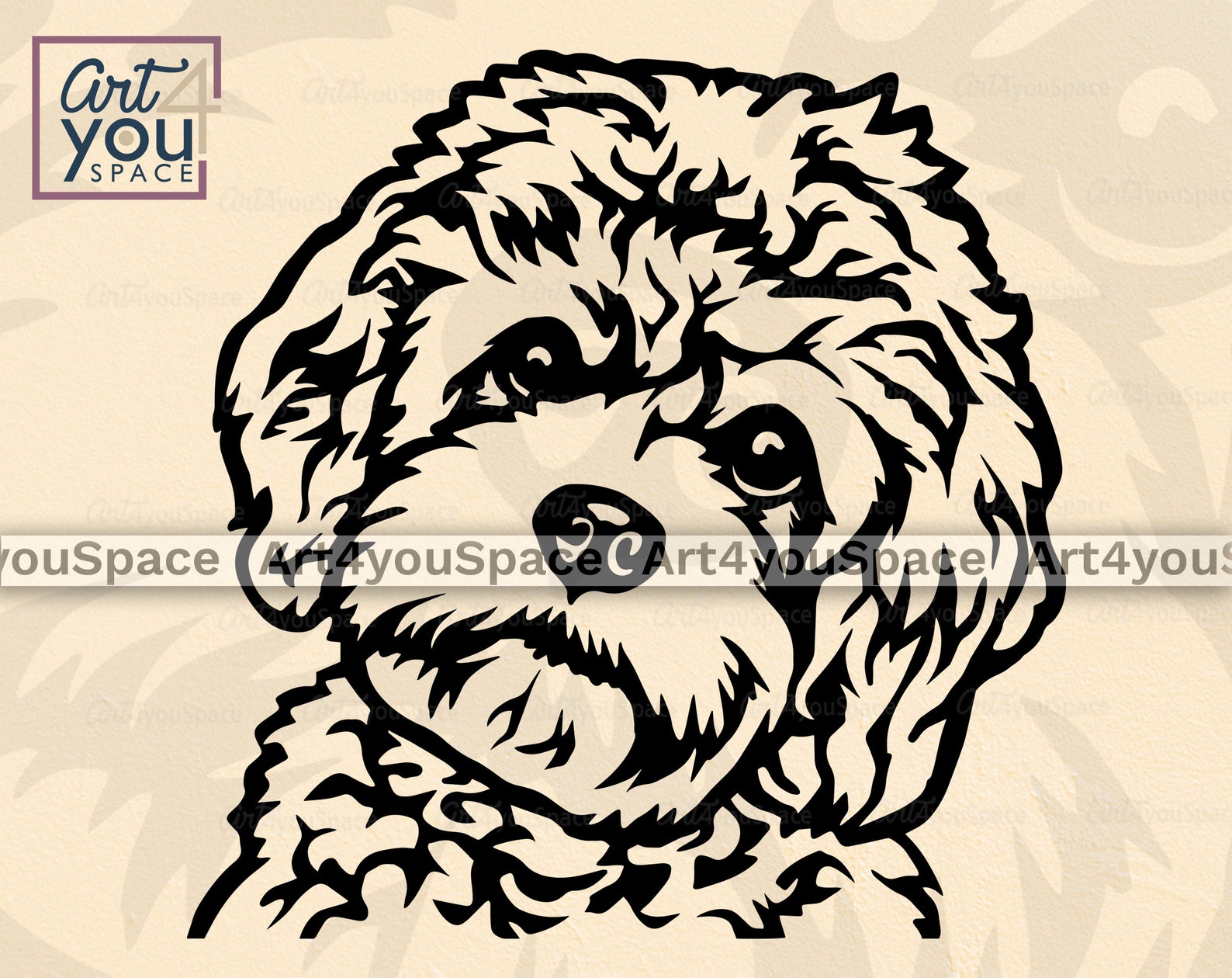 Cavapoo Svg Dog SVG File Cricut Cute Puppy Clipart Download - Etsy
