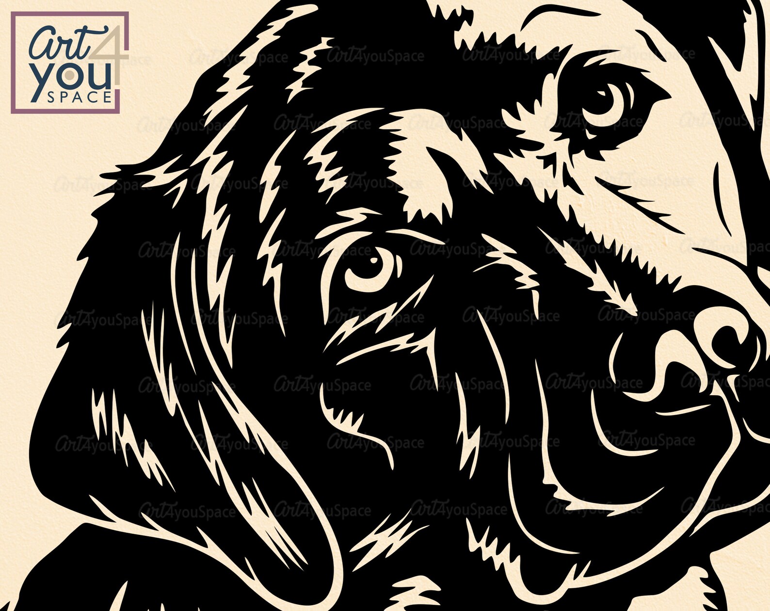 Labrador Svg Dog Svg Cricut Lab Face Clipart Head Download - Etsy