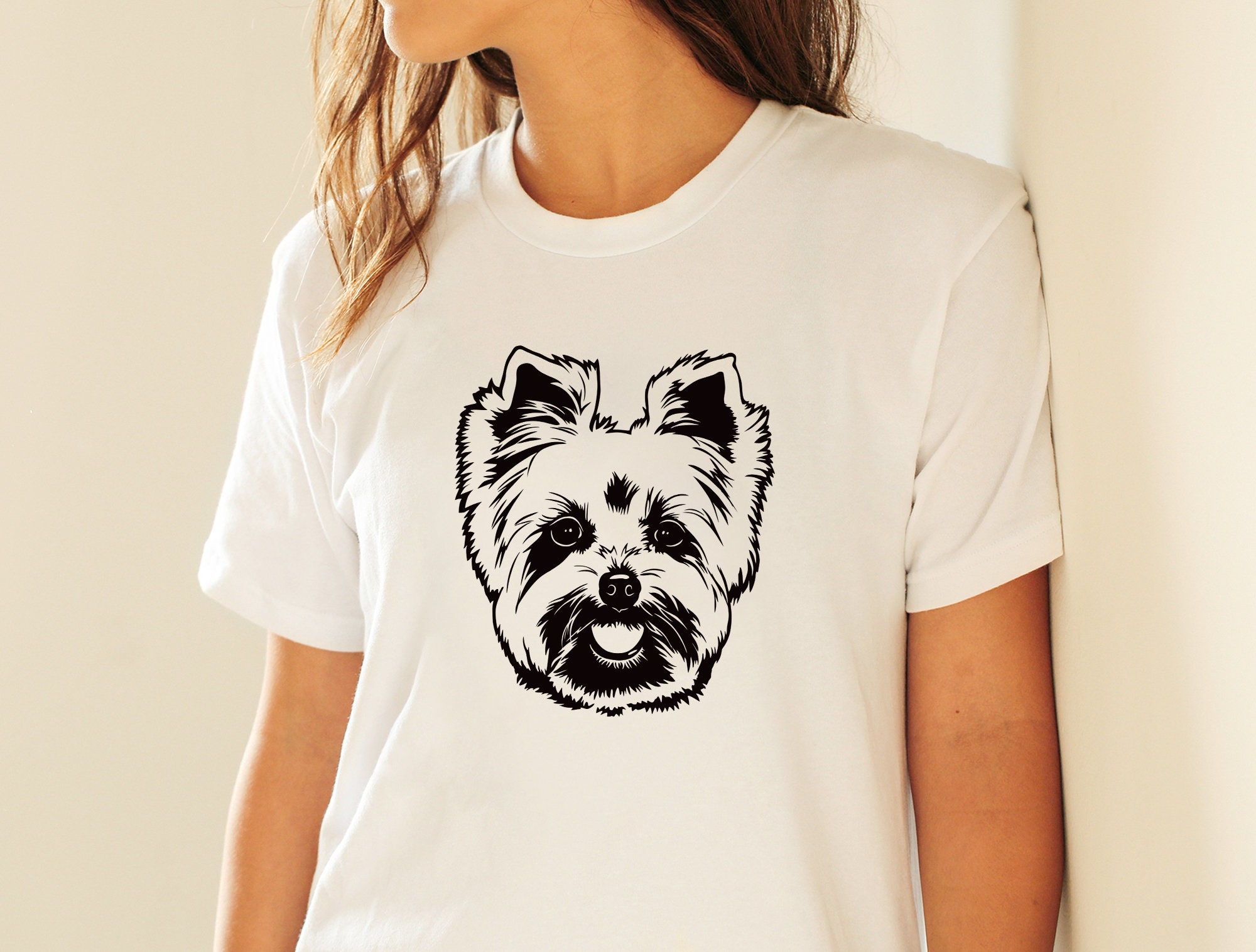 Yorkshire Terrier SVG Dog Svg Files Cricut Cute Yorkie Face - Etsy UK