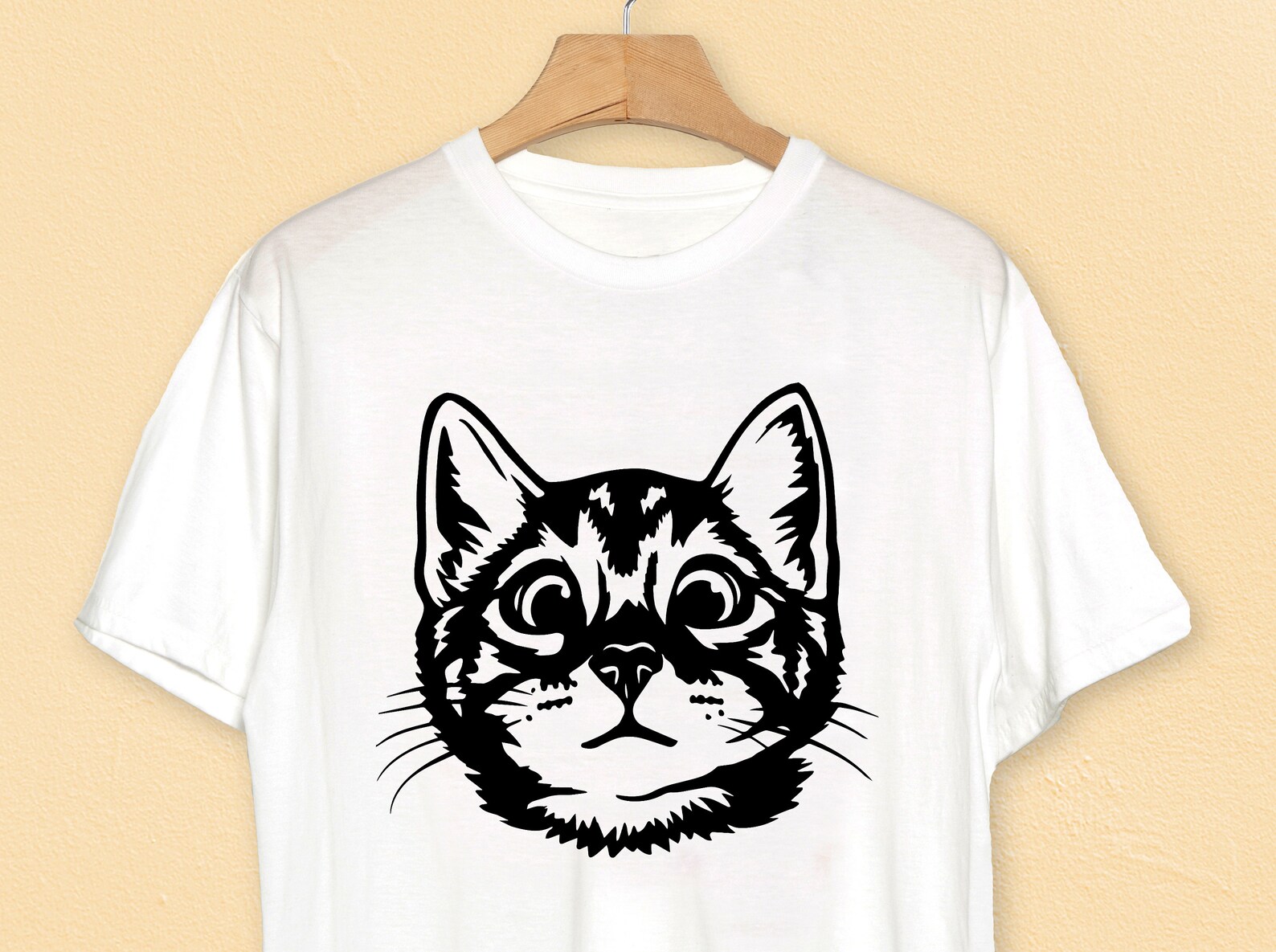 Cute Cat Face Svg Files for Cricut Cat Head Flowers Clipart - Etsy