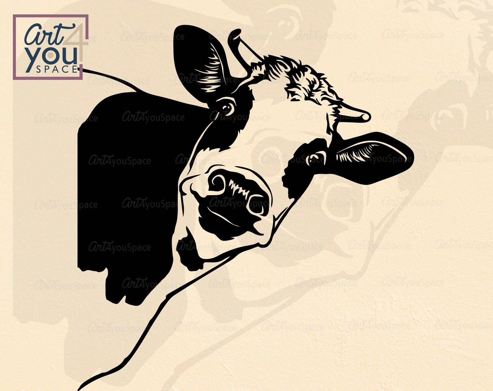 Heifer Svg Dairy Cow Png Bandana Svg Files for Cricut Peek - Etsy Canada