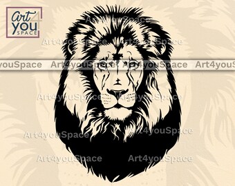 Cheetah SVG Files Cricut Wild Animal Face Zoo Clipart | Etsy
