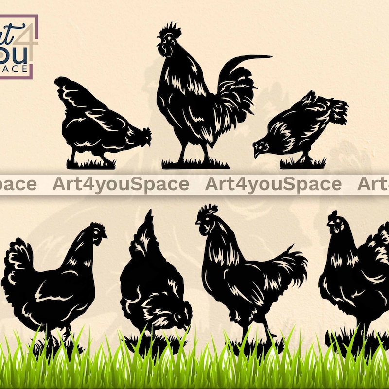 Chicken Laser Cut Metal - Etsy