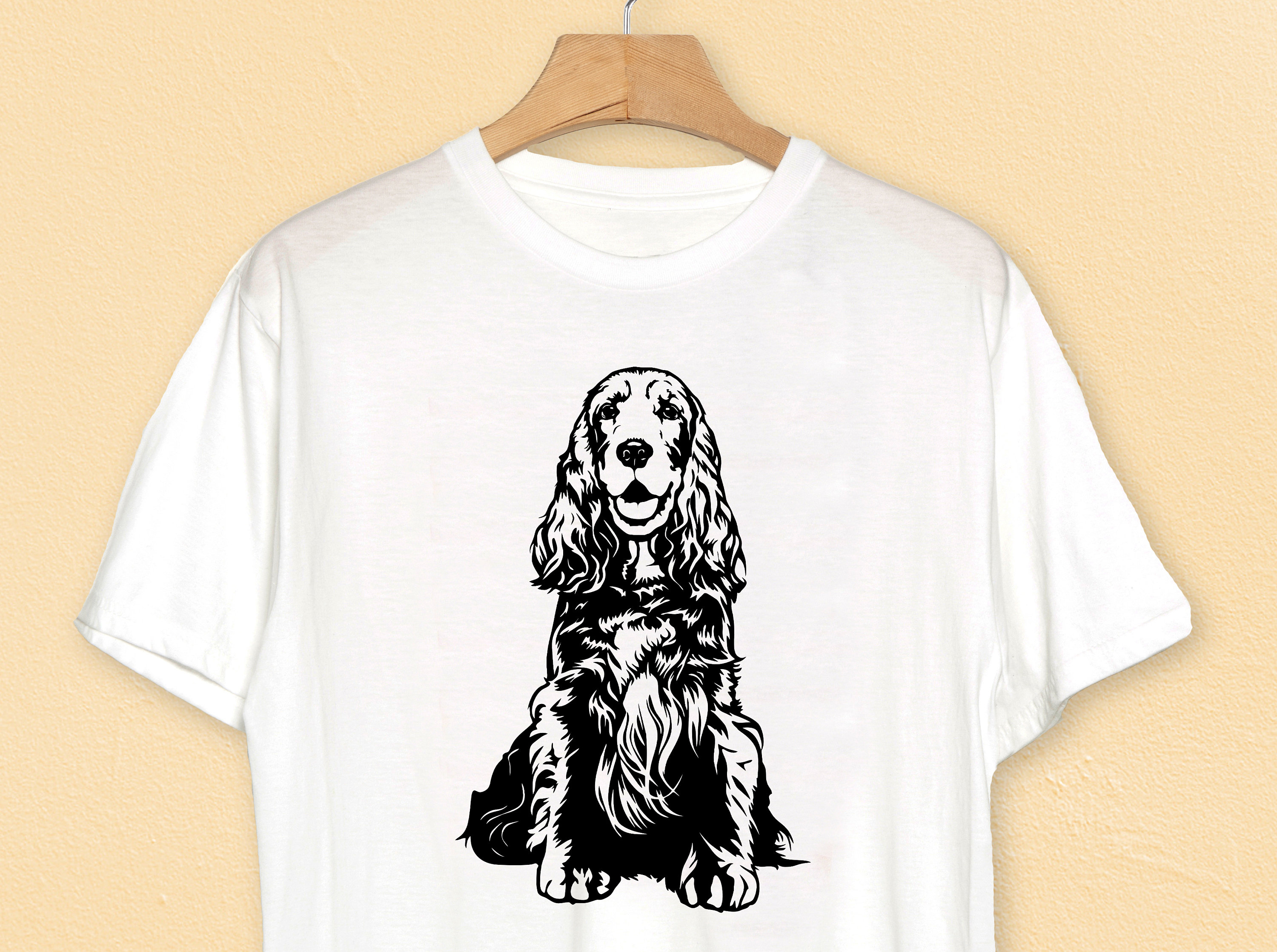 Cute English Cocker Spaniel Svg Dog Svg File for Cricut - Etsy UK