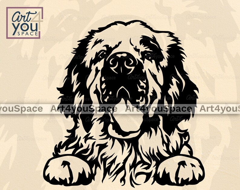 Clumber Spaniel SVG Dog Svg Files for Cricut Funny Pet Face | Etsy