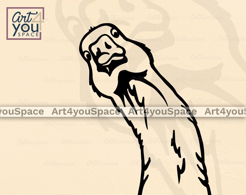 Goose Svg Christmas Geese Clipart Farm Life Funny Peeking - Etsy