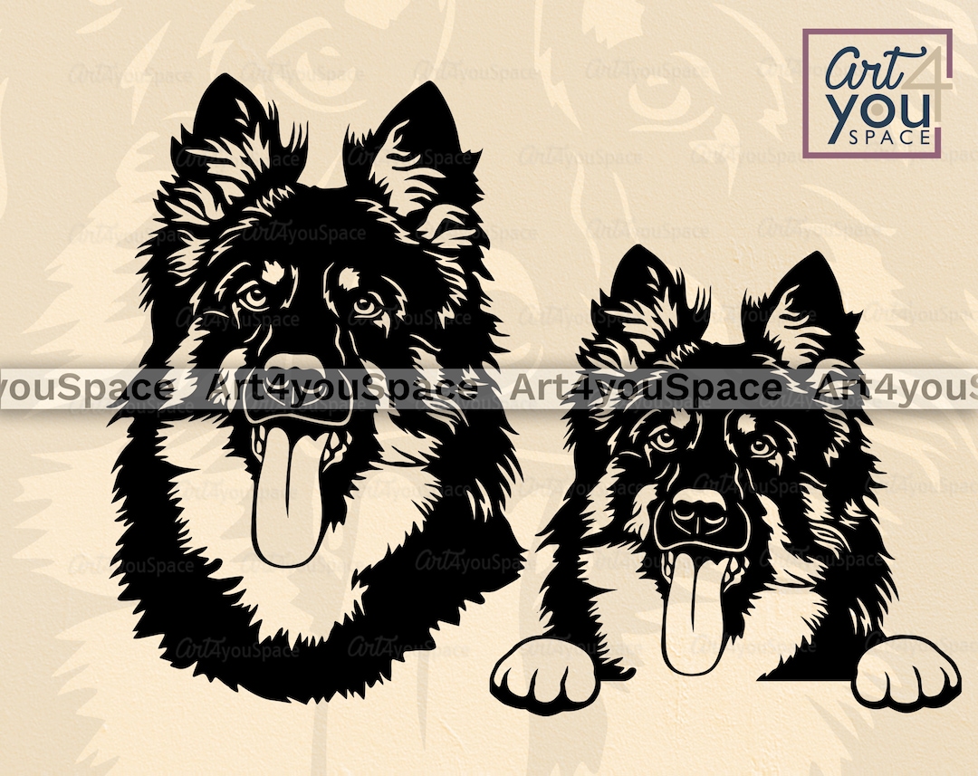 Chodsky Pes Svg, Dog Svg Cricut, Funny Bohemian Shepherd Face Clipart ...