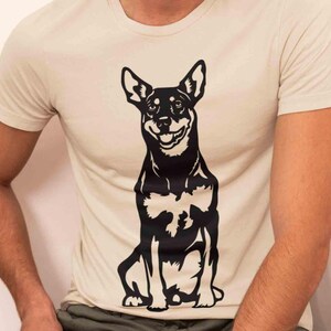 Australian Kelpie Dog Svg File for Cricut, Cnc Laser DXF Vector Art ...