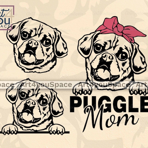 Puggle - Etsy