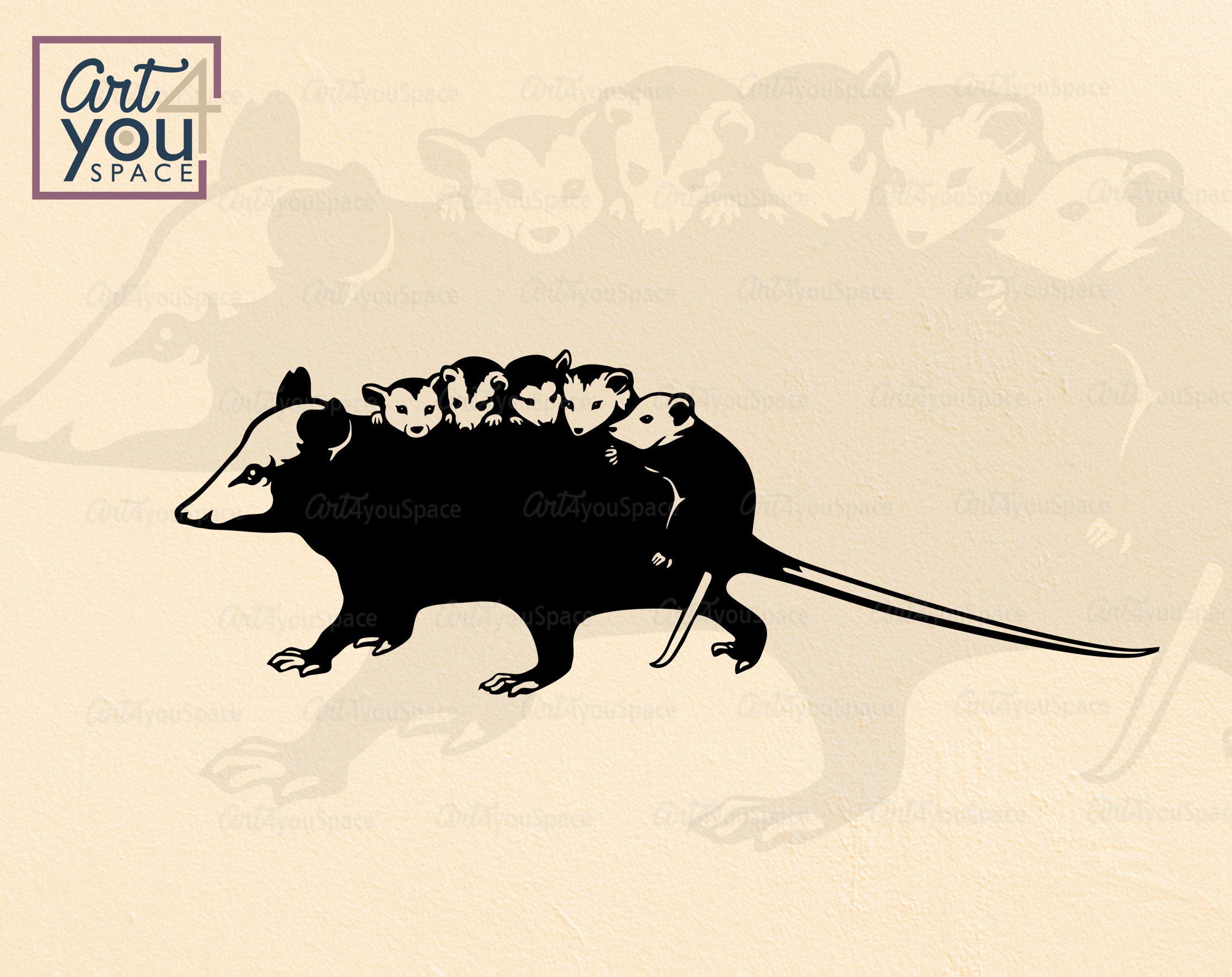 Possum Clip Art Dancing