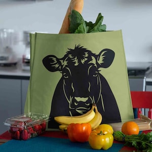 Cow Head Svg Cricut, Heifer Clipart, Farm Animal Png, Angus Cow Face ...