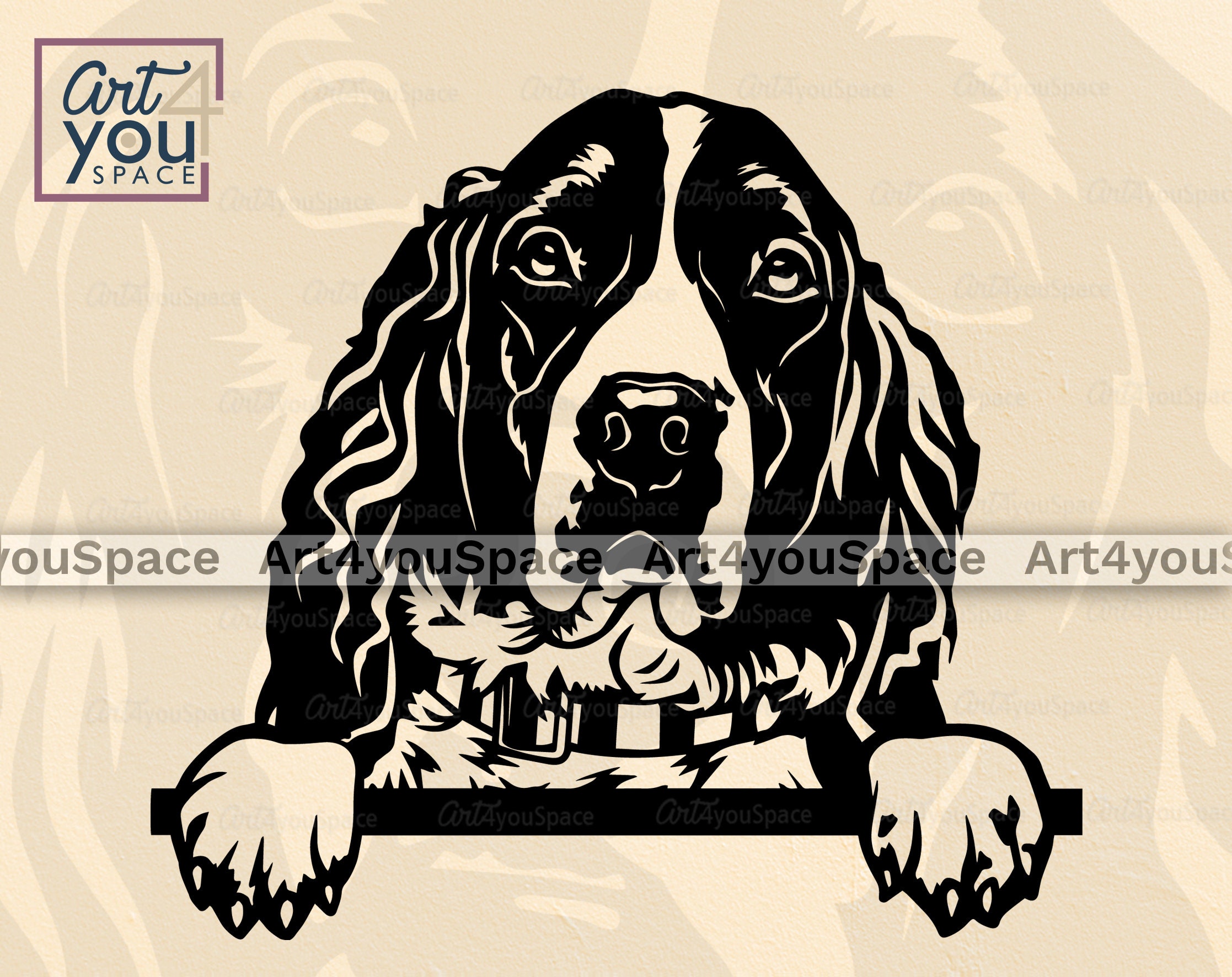 English Springer Spaniel Svg Dog Svg Cricut Clipart - Etsy UK