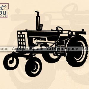 Tractor Svg, Farmer Clipart, Svg Files for Cricut, Silhouette, Cnc ...