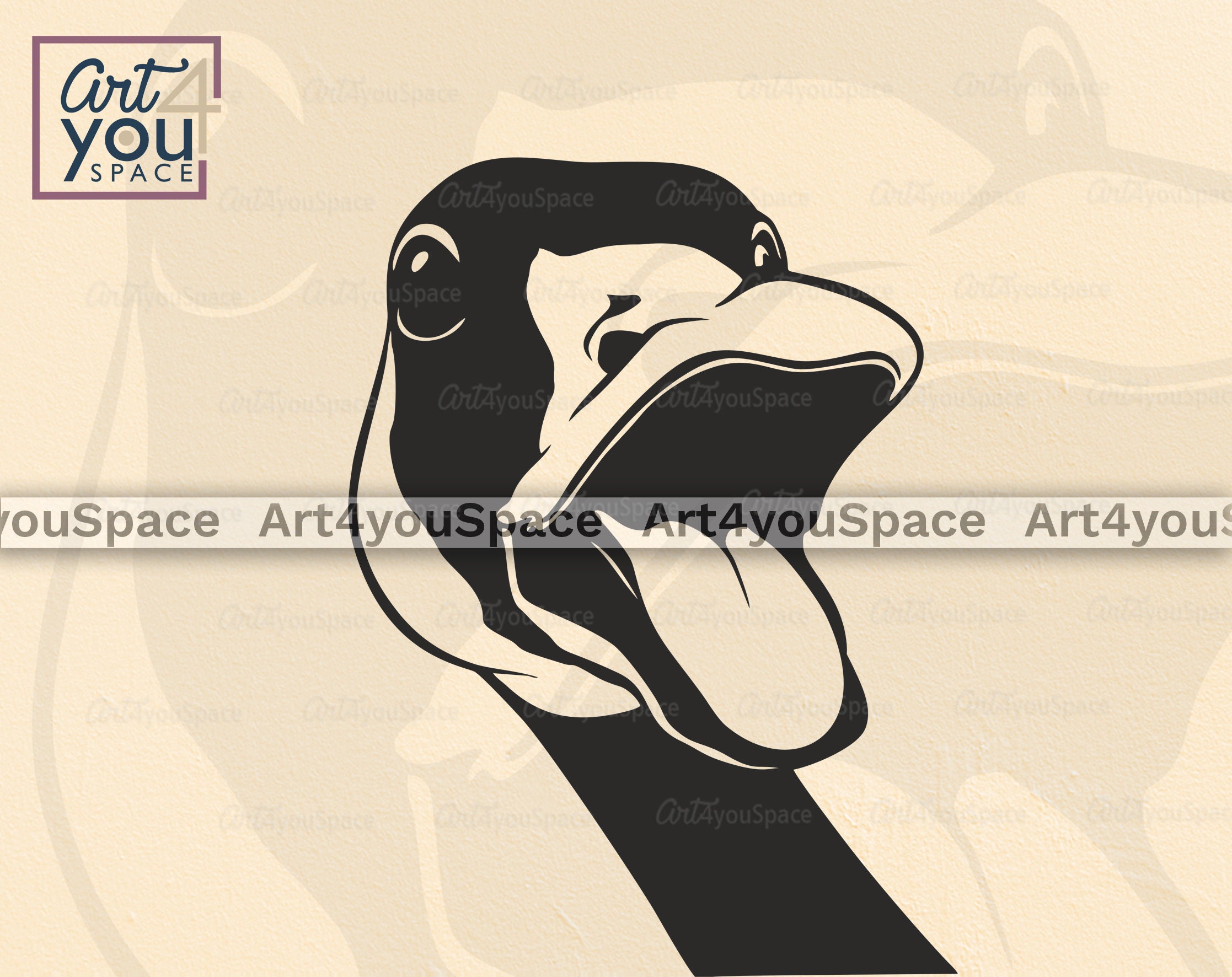 Goose svg geese canada geese grey goose bird Farm life | Etsy