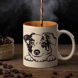 Miniature Australian Shepherd SVG PNG DXF, Dog Cricut Project, Mini ...