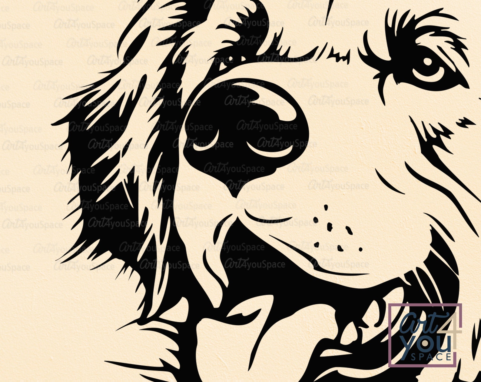 Golden Retriever SVG Goldie Dog Svg Files Cricut Cute Dog - Etsy